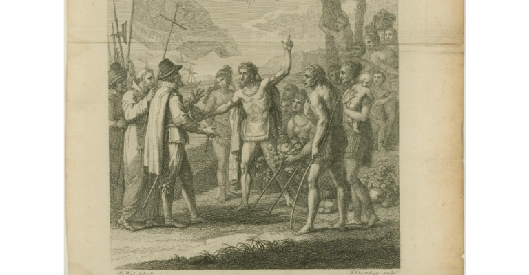 An Indian Cacique on the Island of Cuba